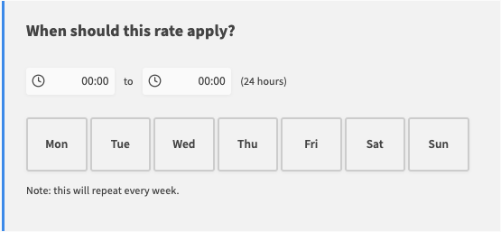 Transient Rate Examples